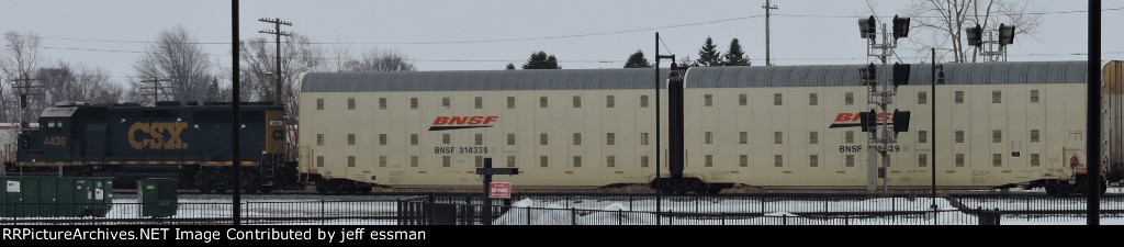 CSX 4436 BNSF AUTORACK